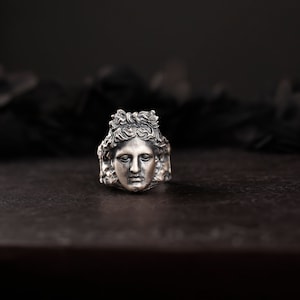 Apollo God of Art Ancient Ring for Men, Greek Gods Mythology Apollo ...