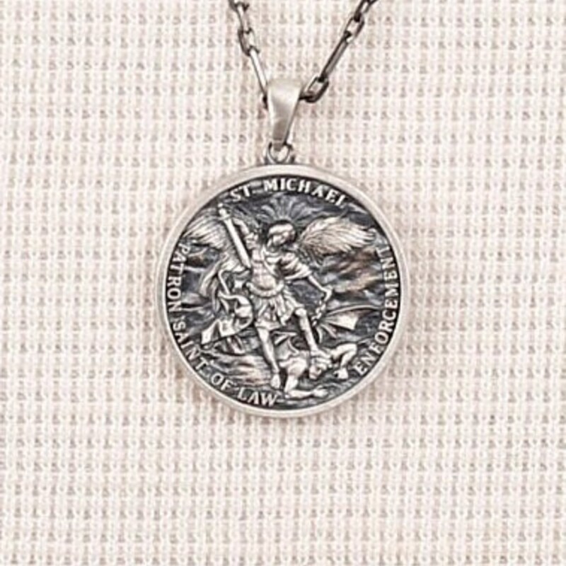 St Michael Jewelry - Etsy