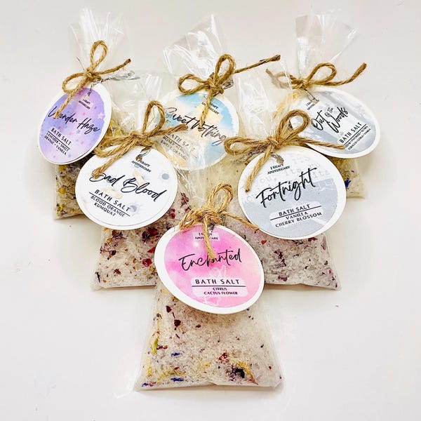 Botanical Bath Salts - Etsy
