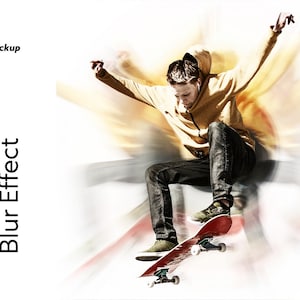 Motion Blur Photo Effect / Fast Moving Photo Effect for Photoshop - Etsy
