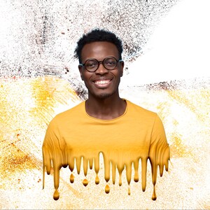 Dripping Color Effect for Photoshop / Dripping Colors Effect Template ...