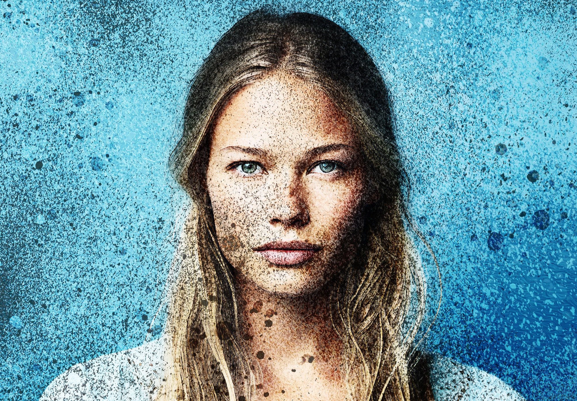 Airbrush Paint Photo Effect / Photoshop Painting Effect / Airbrush ...