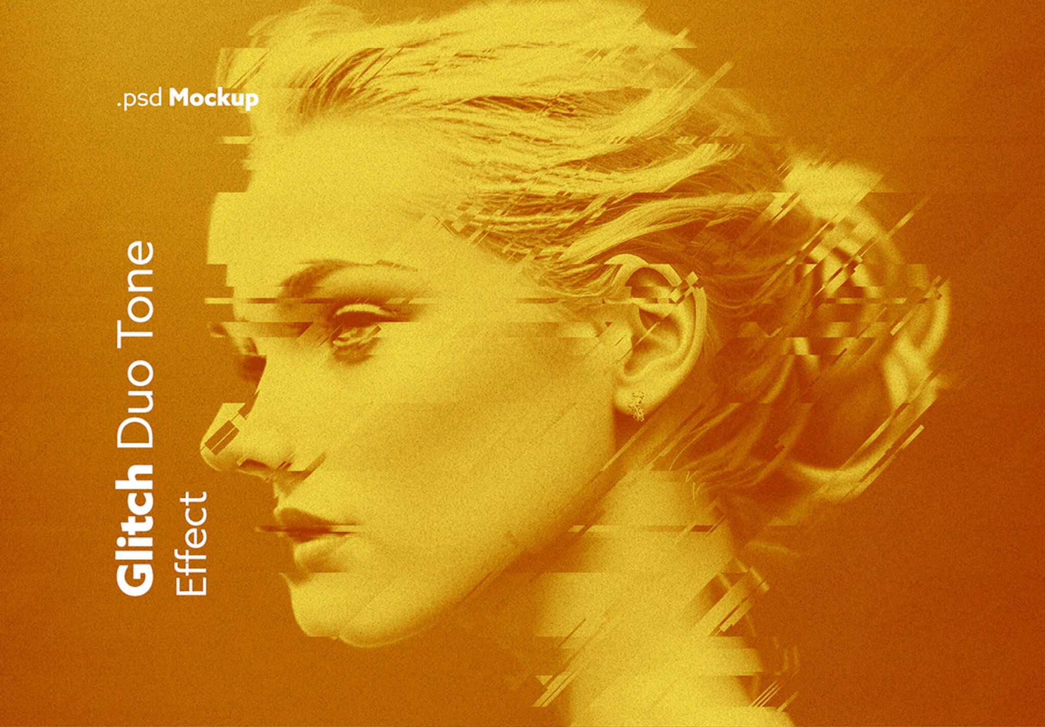 Glitch Duo Tone Effect for Photoshop / Glitch Photo Effect Template - Etsy