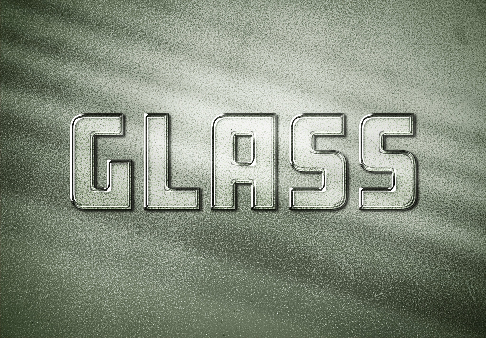 Glass Text Effect for Photoshop / Glossy Text Effect Template - Etsy