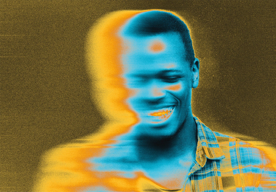 Smudged Gradient Map Photo Effect / Photoshop Smudged Color Layer Style ...