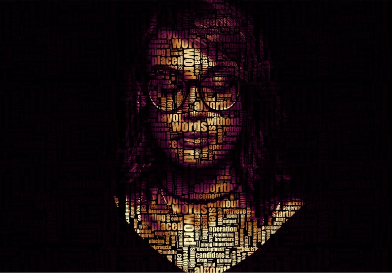 Text Portrait Photo Effect / Text Masking Photo Effect for Photoshop - Etsy