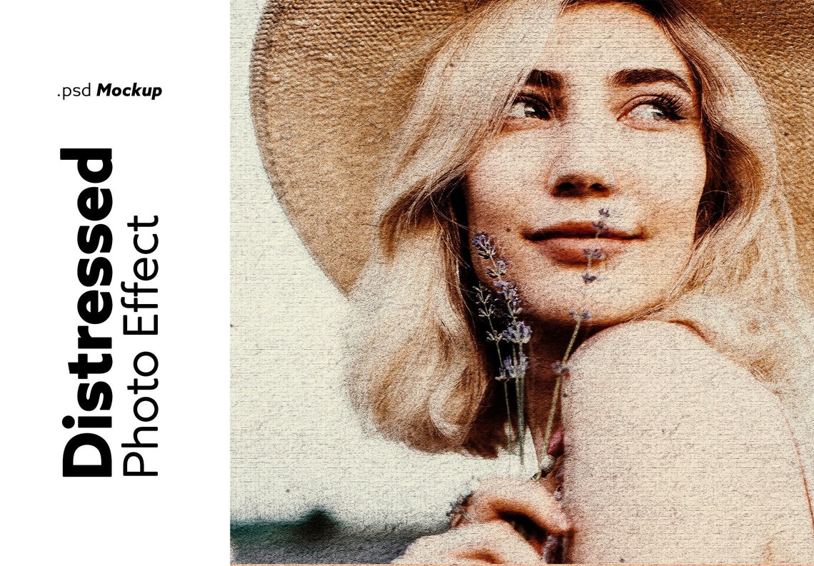 Distressed Photo Effect / Distressed Photo Filter for Photoshop - Etsy ...