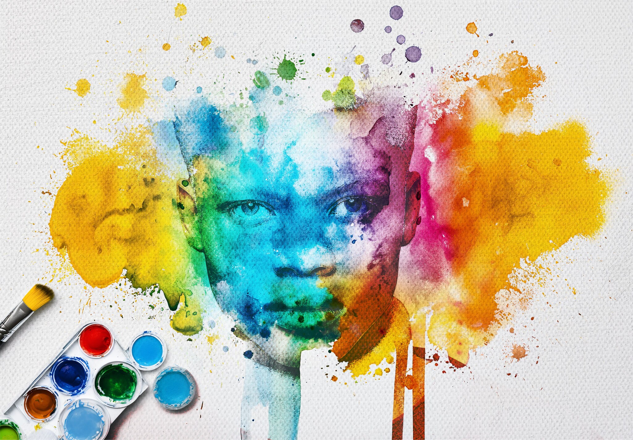 Watercolor Photo Effect / Watercolor Paint Photoshop Effect ...