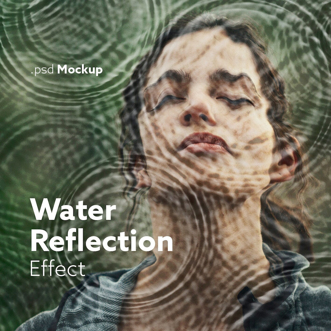 Water Reflection Photo Effect / Water Reflection Layer Style for Photoshop - Etsy