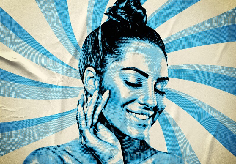 Vector Art Photo Effect for Photoshop / Vector Layer Style for ...