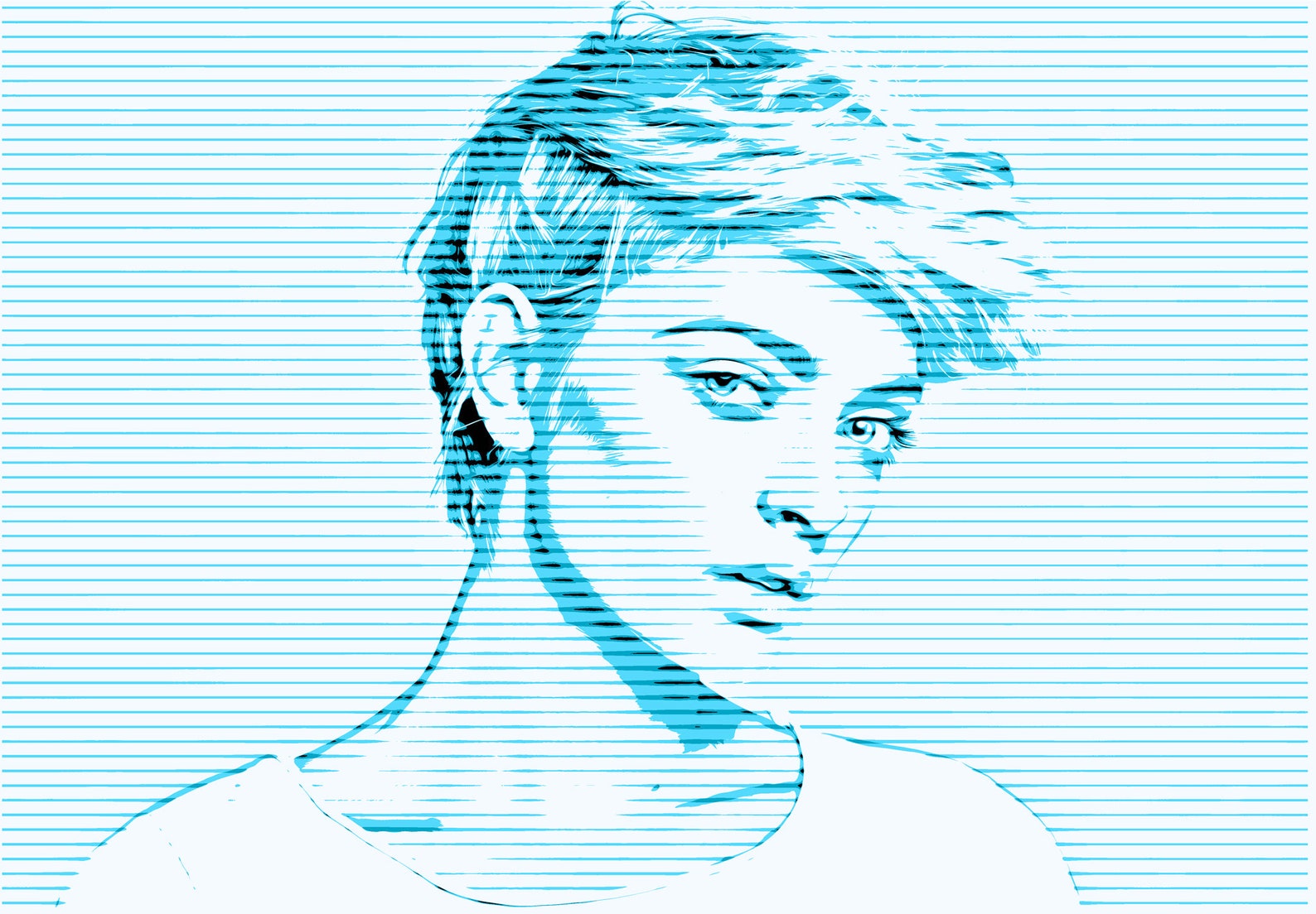 Halftone Layer Style / Halftone Line Photo Effect for Photoshop - Etsy