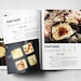 Cookbook Layout Template / Canva Recipe Book Template / Cookbook ...