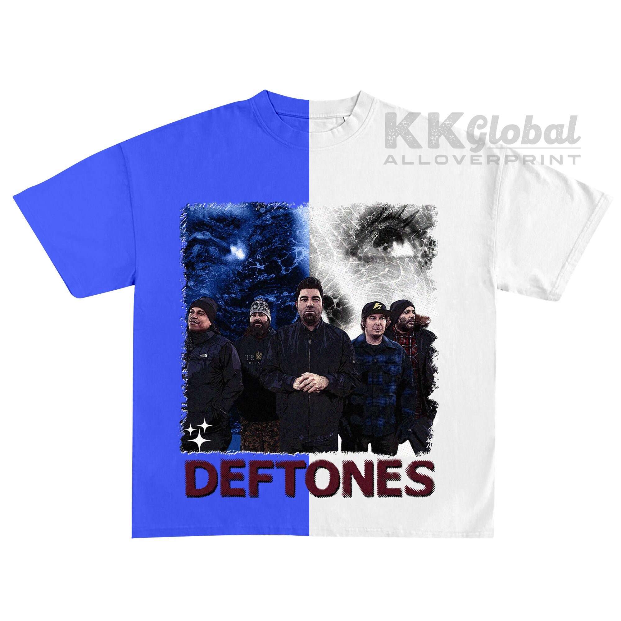Deftone Music Split Shirt, Retro Vintage Album Cherry Waves 2023 sold ...