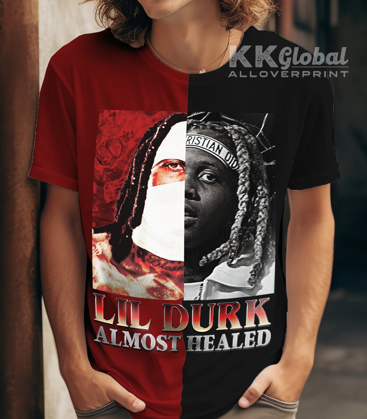 Lil Durk Split Shirt, Y2K 90s Merch Vintage Almost Healed Shirt sold by ...