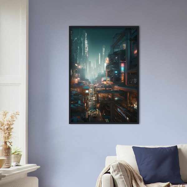 Cityscape Poster - Etsy