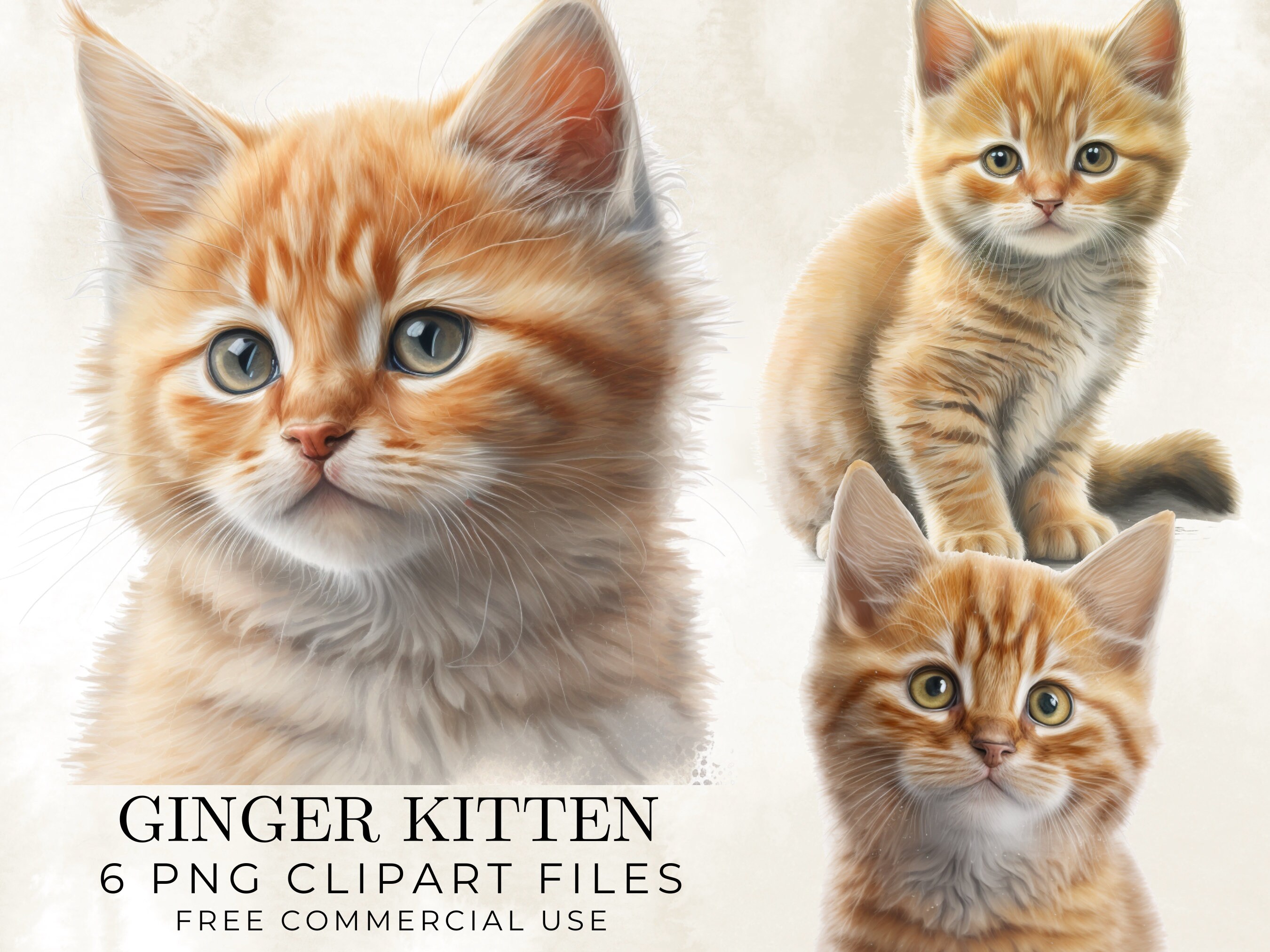 Free Clipart Orange Tabby Cat