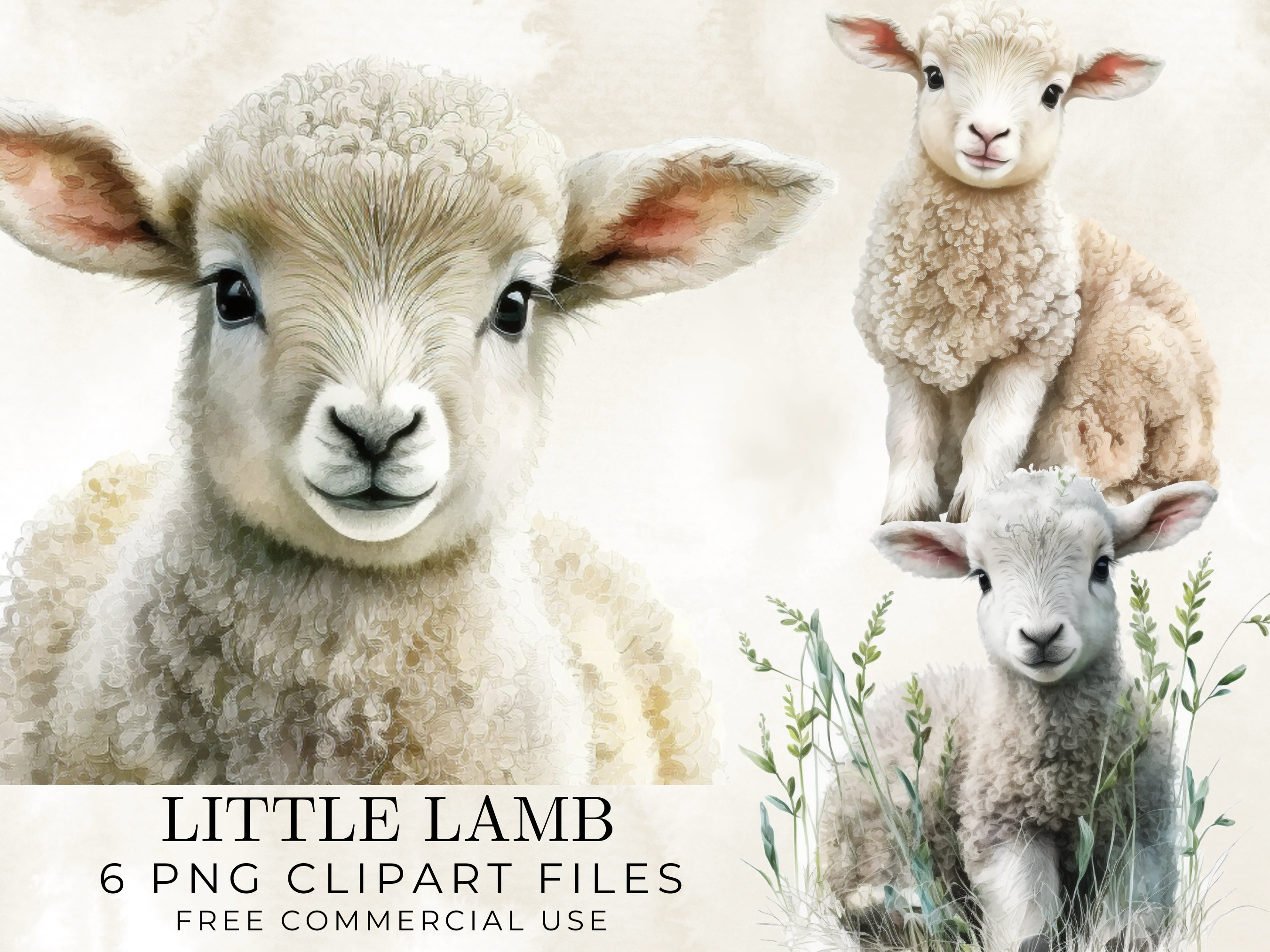 Baby Sheep Clipart