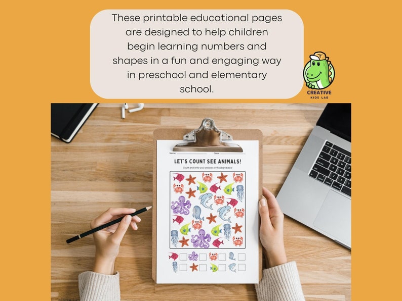 Instantly Printable Counting Worksheets Counting Printable Activitiy ...