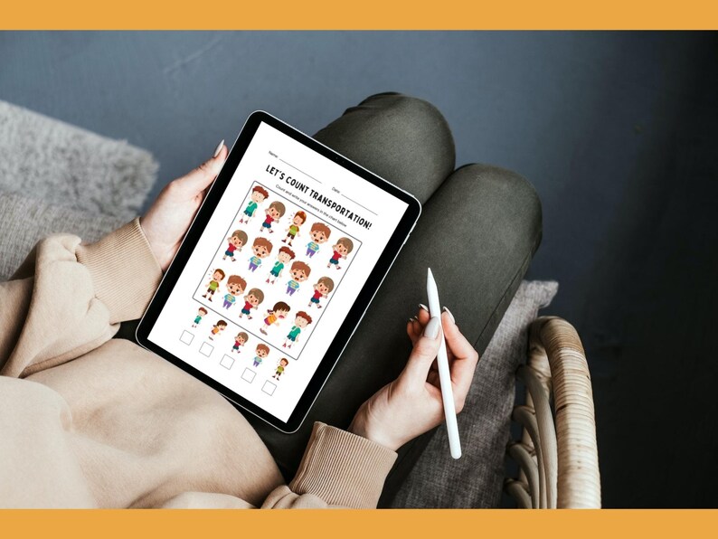 Instantly Printable Counting Worksheets Counting Printable Activitiy ...