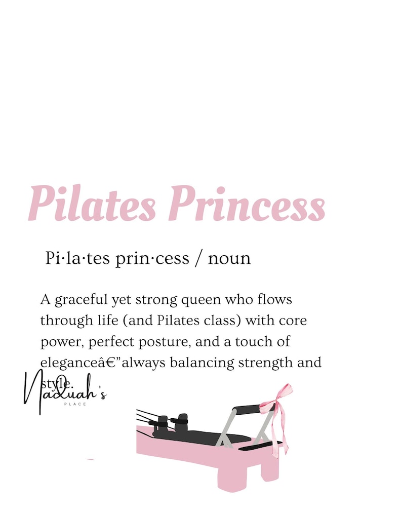 Pilates Princess - Etsy