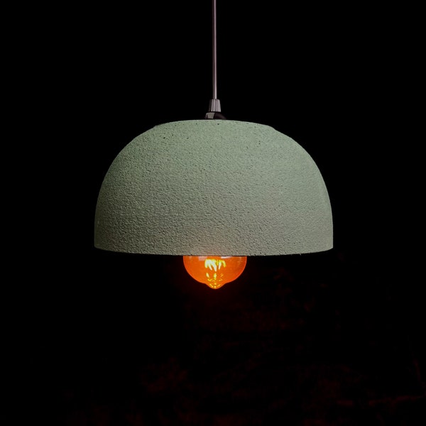 Green Pendant Light - Etsy