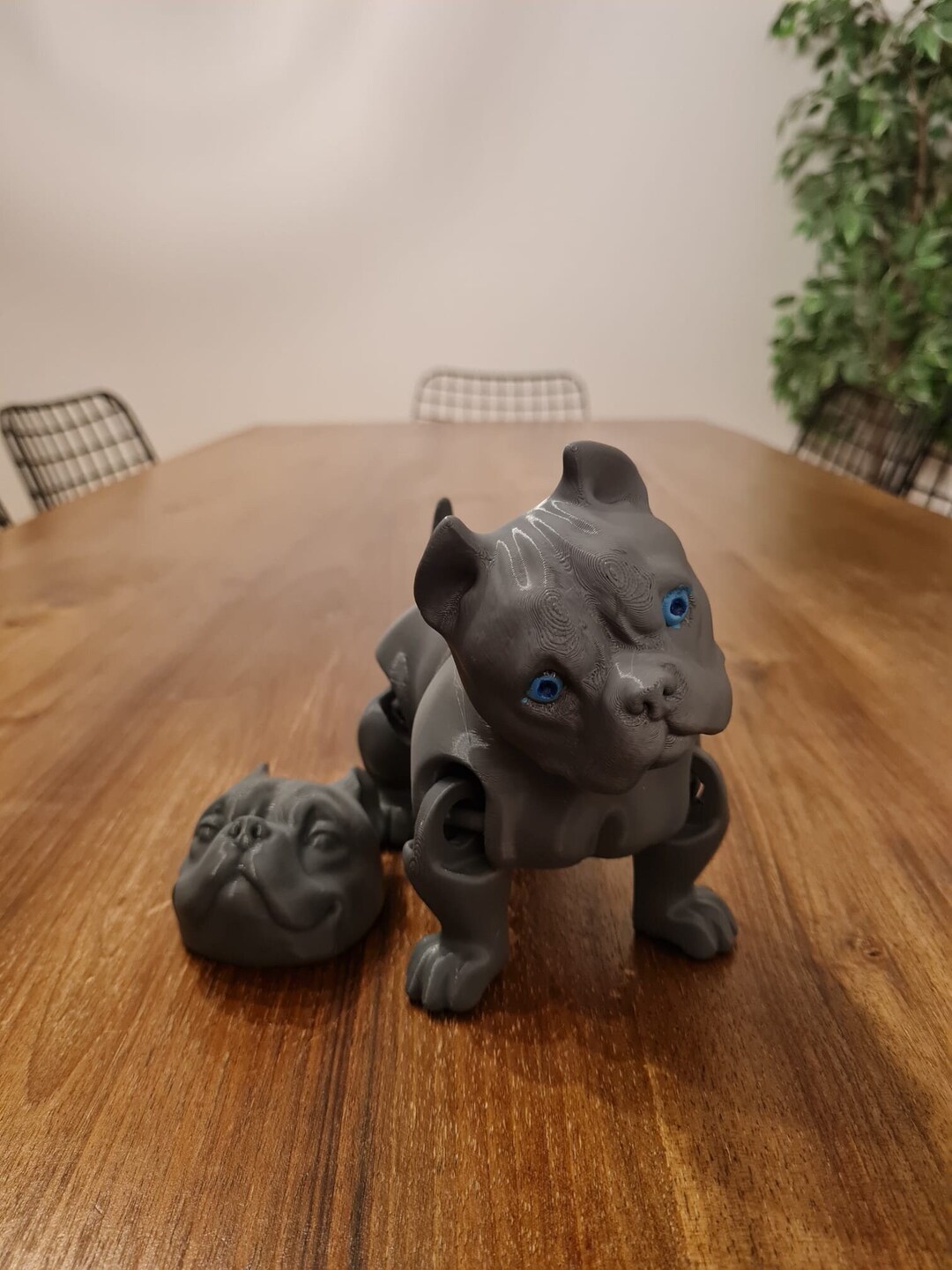 American Bully Articulating 3d Printed Toy Dog - Etsy Canada
