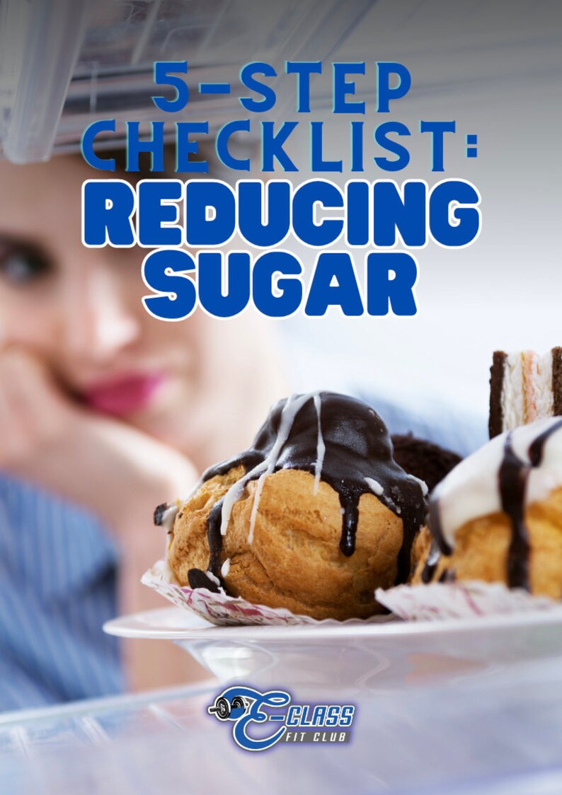 5-step Checklist: Reducing Sugar - Etsy