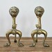 Pair of Victorian Andirons or Fire Dogs for Fireplace - Etsy