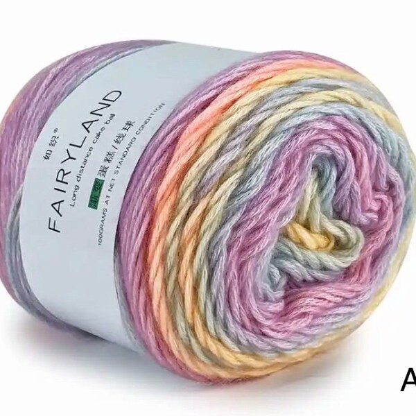 Rainbow Yarn - Etsy