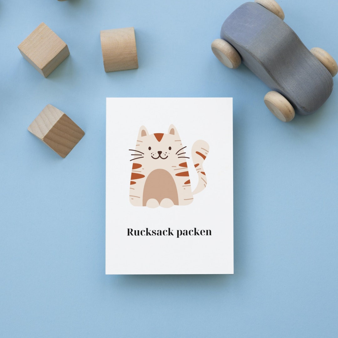 Routine Cards to Print Out for Children 8 Montessori Routine Cards With ...
