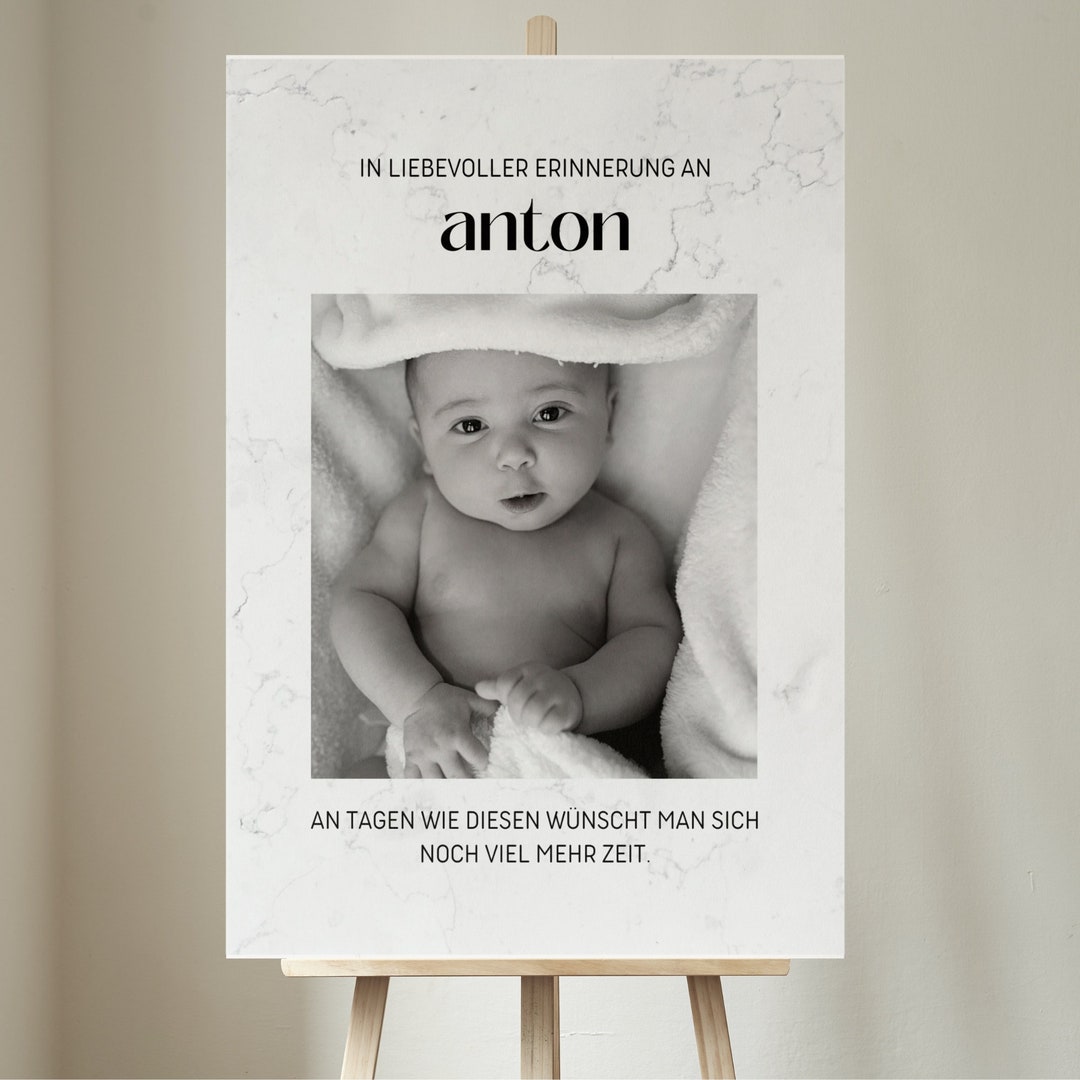 Mourning Picture for Children & Babies - Memorial Picture for the ...