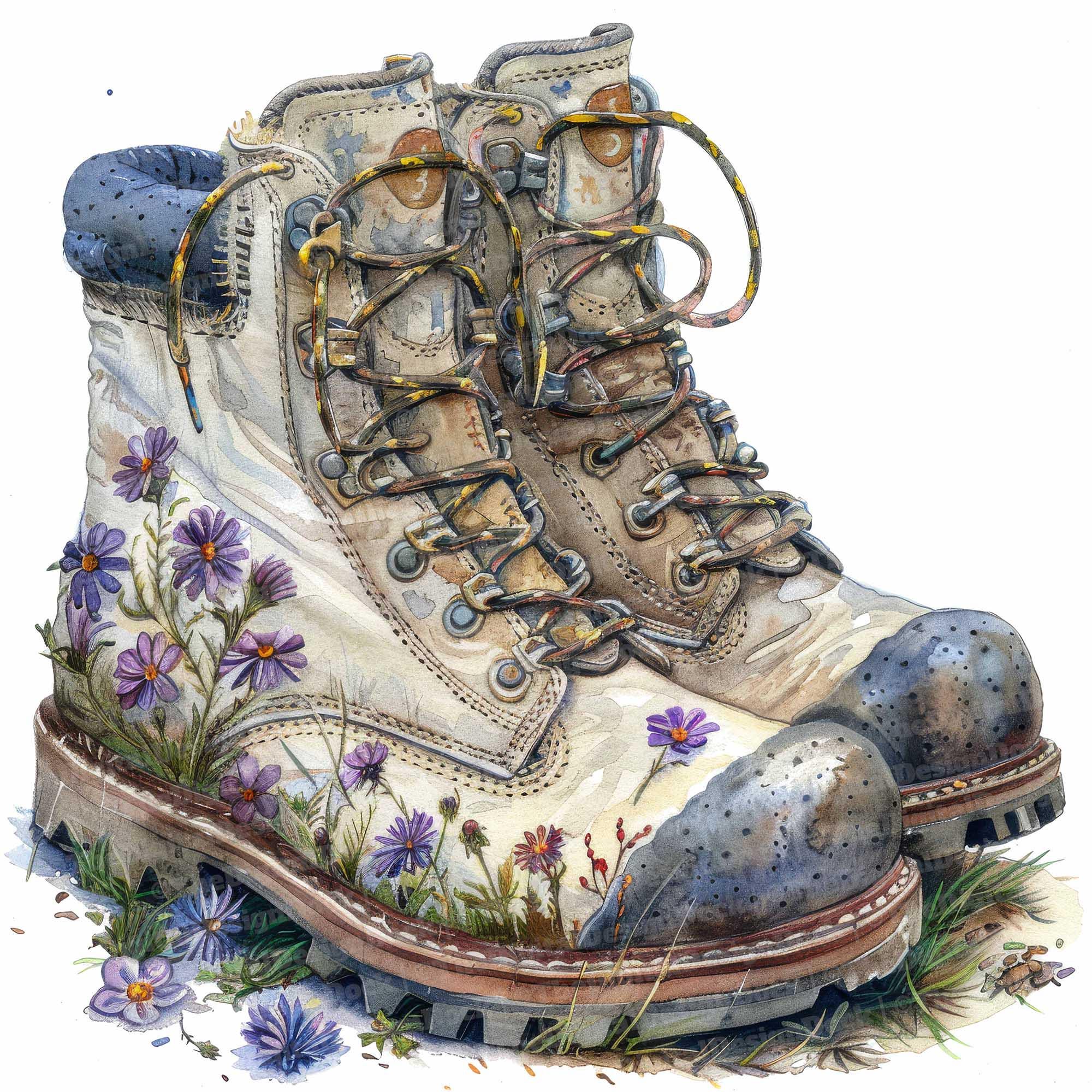 Clipart Hiking Boots