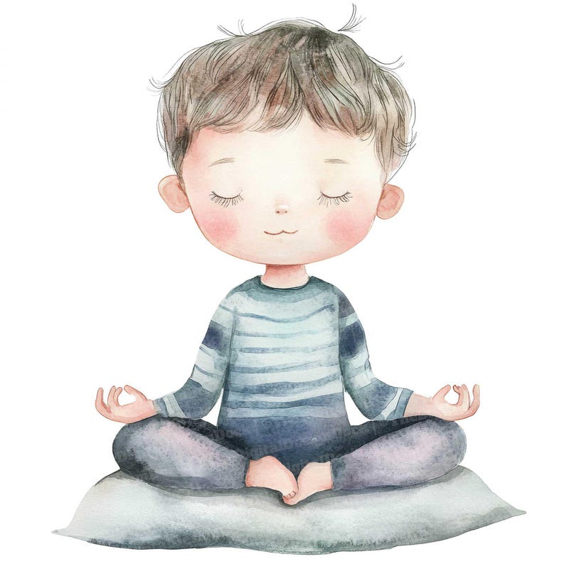 Mindfulness Clipart - Etsy