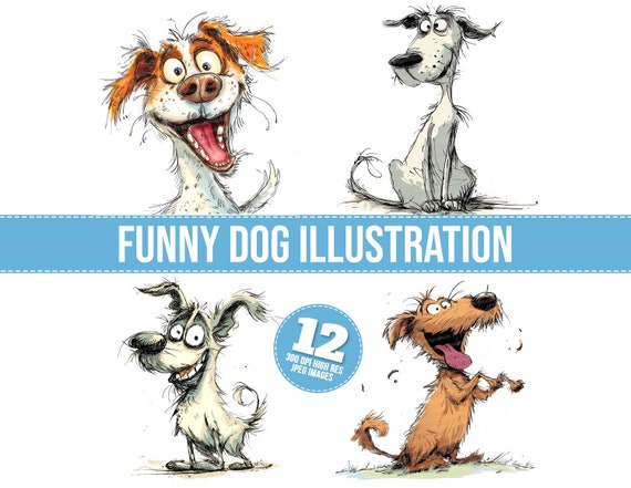 Disegno Divertente Di Cane