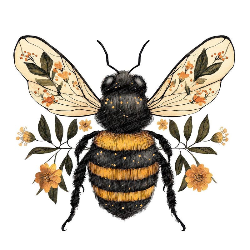 Bee Folk Honey - Etsy