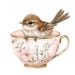 Wren in Pink Teacup PNG Clip Art, 12x Bird Clip Art Set, Printable ...