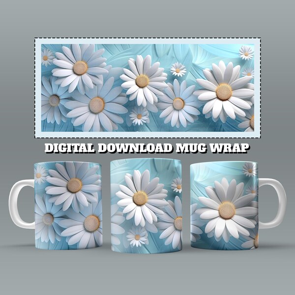 Daisy Mug - Etsy