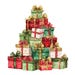 Christmas Gift Stack PNG Clipart, 12x Holiday Present Tree Clip Art Set ...