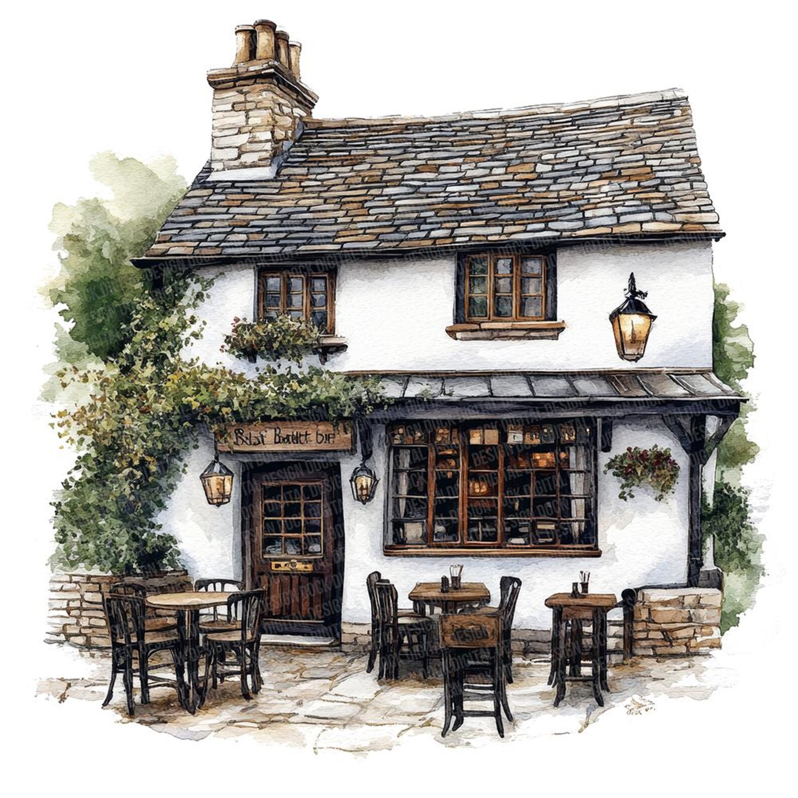 12 Old English Tavern PNG Clipart, Historic Bar Pub Illustration ...