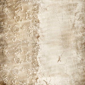 12 Shabby Chic Lace Digital Paper, Distressed Junk Journal Paper ...