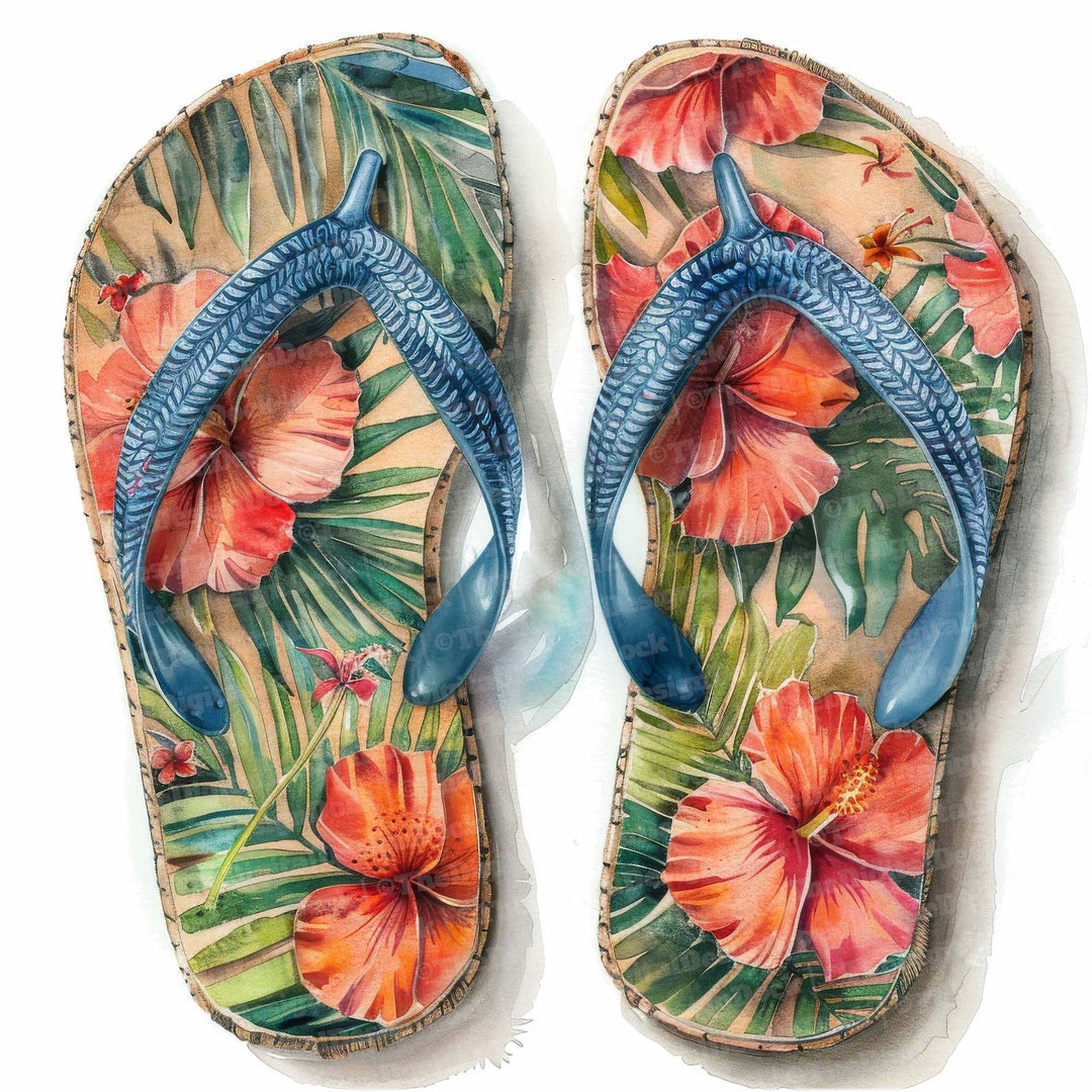 Imágenes Prediseñadas de chanclas, 12 JPG, imágenes prediseñadas de ...