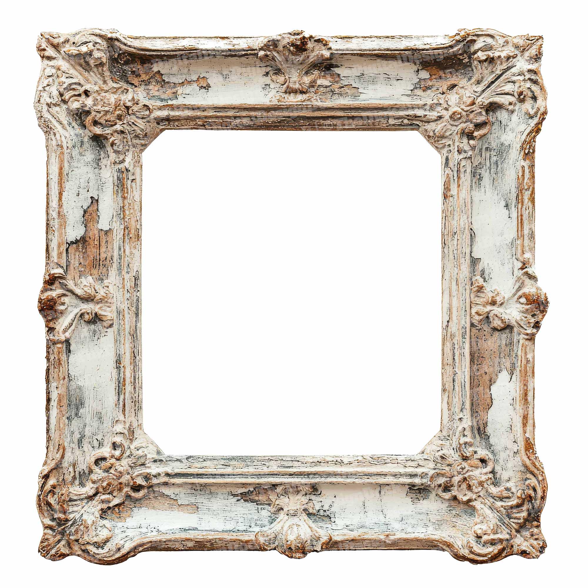 Vintage Picture Frame Clip Art, 12x Ornate Frame Clipart Set, Antique ...