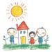 12x Family Drawing Clipart, Children Crayon Art, High Quality Jpgs ...