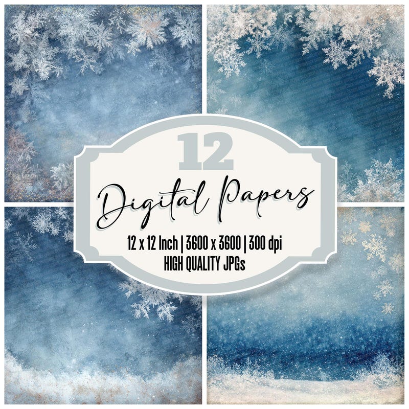 Frozen Background - Etsy