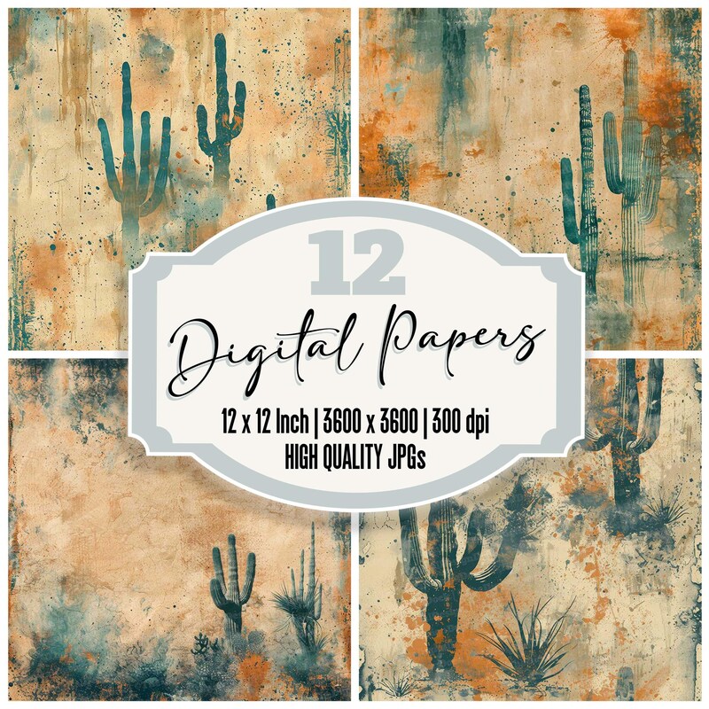 Southwestern Digital Paper - Etsy