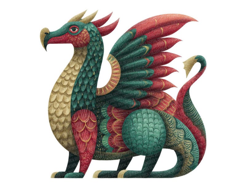 Medieval Dragon PNG Clipart, 12 Fantasy Creatures Clip Art Set ...