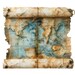 12x Paper Scroll Clipart, Vintage Map Clipart, Printable Watercolor ...