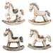 Rocking Horse PNG Clipart, 12x Wooden Toy Horse Clip Art Set, Printable ...