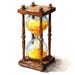 Hourglass Timer PNG Clipart, 12x Vintage Sand Clock Clip Art Set ...