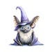 Bat Witch Hat PNG Clipart, 12x Halloween Bats Clip Art Set, Printable ...